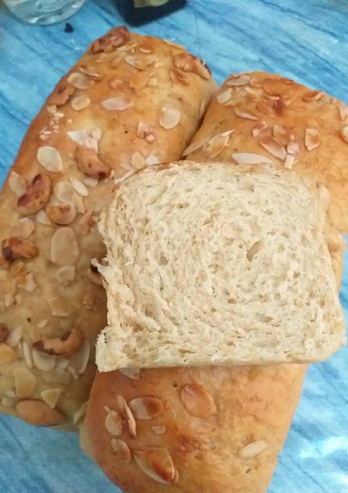 Resep Roti quaker oat oleh Aniek Sulistyorini - Cookpad