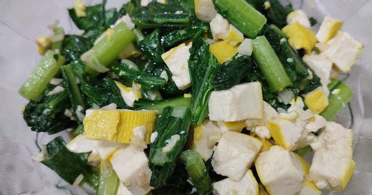 Resep 10) Cah Caisim Tahu Super Simple oleh Cynthia Cecilia - Cookpad