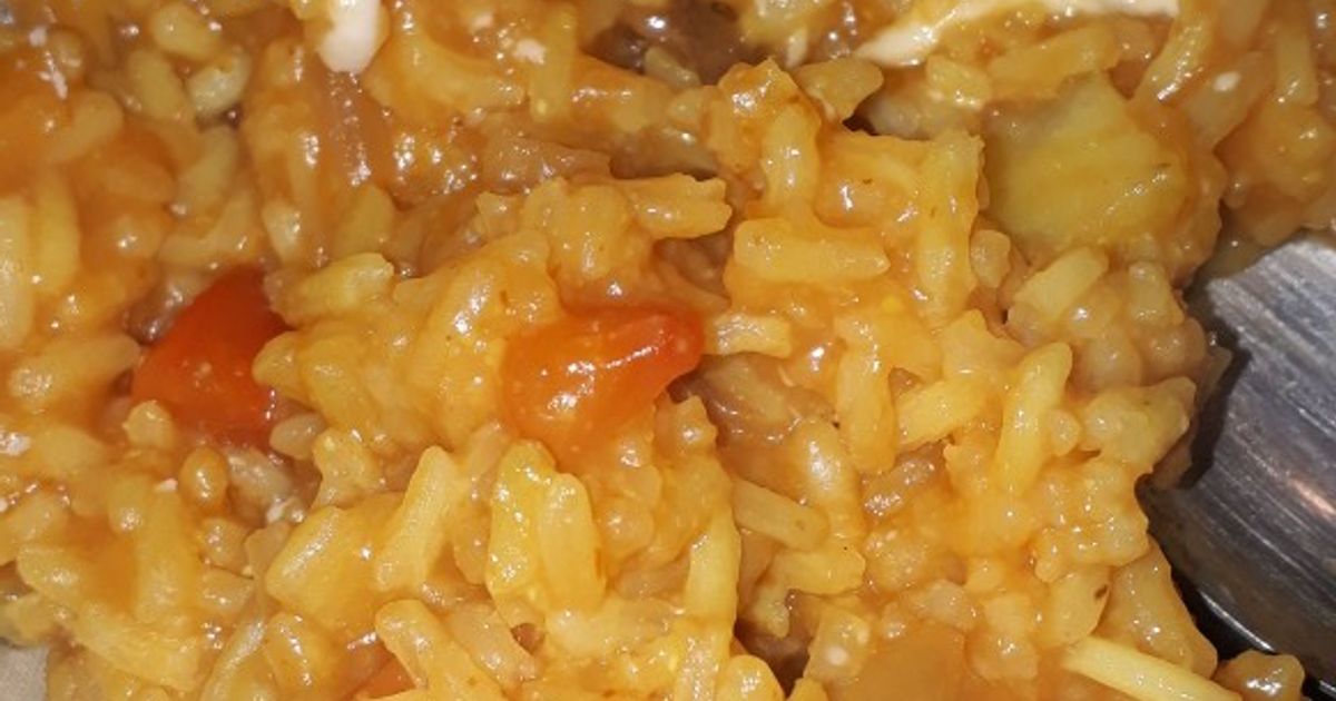 Guiso De Arroz Con Azafrán Receta de Cintt Ojeda- Cookpad