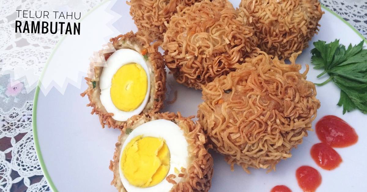 Resep Telur Tahu Rambutan 🥚 oleh Dini Rahmawati - Cookpad