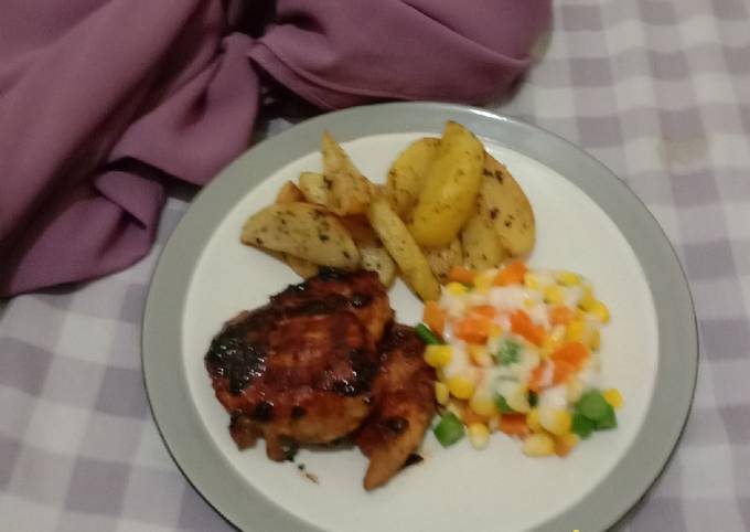 Resep Ayam Bakar Simple oleh Mama Wien - Cookpad