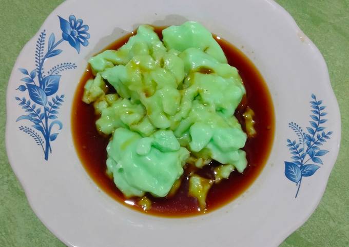 Resep Bubur Sumsum Pandan Fiber Cream oleh Kartini Ummu Fajar - Cookpad