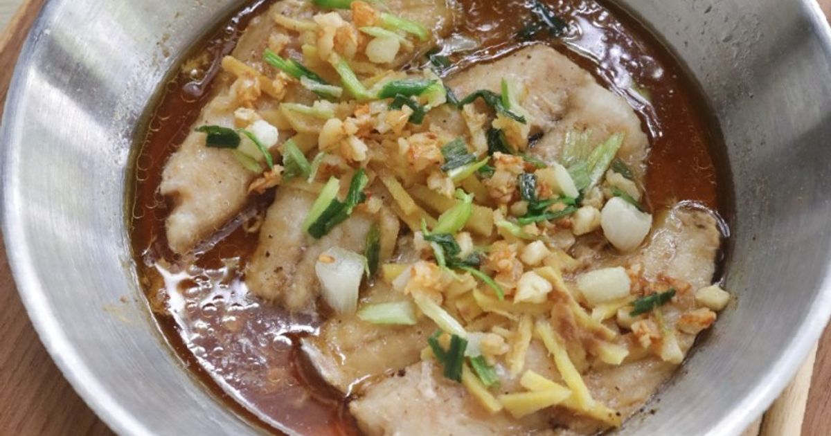 Resep Ikan Fillet Kukus Jahe oleh plumplum - Cookpad