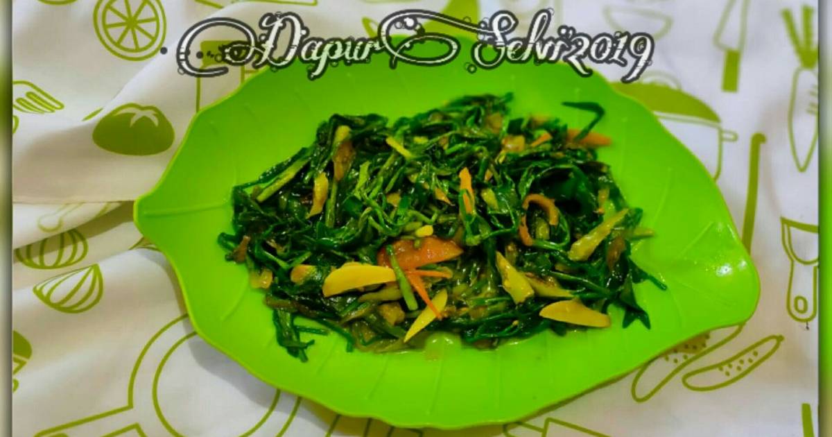 Resep Tumis Eceng Sawah 🌱🍀 oleh Selvi Maryani - Cookpad