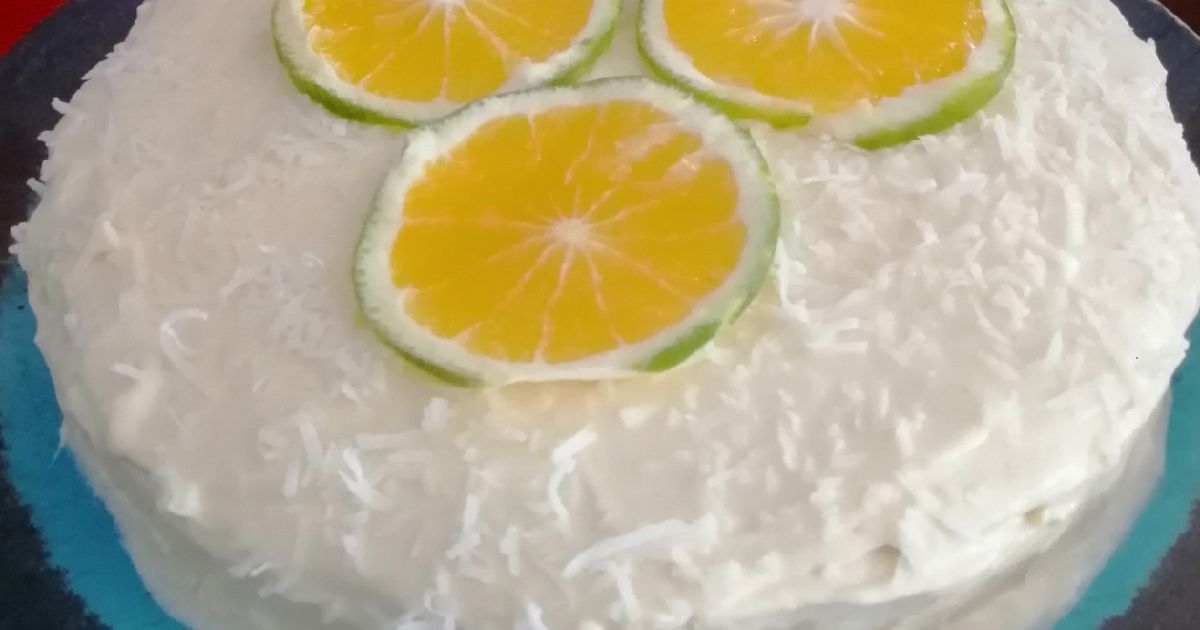Delicioso Postre De Limón 🍋 Te Encantará Receta de María Rosalba ...