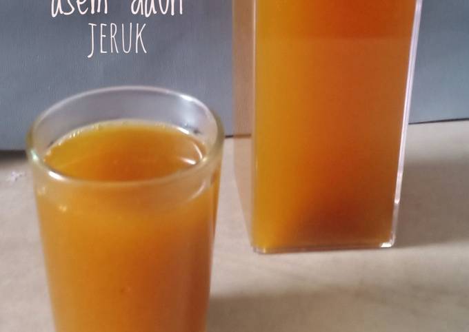 Resep Wedang Kunyit Asem Daun Jeruk oleh Nurul_SaNia👨‍👩‍👧‍👦 - Cookpad