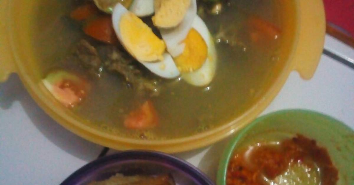 Resep Sup bening kambing oleh dpermata92 - Cookpad