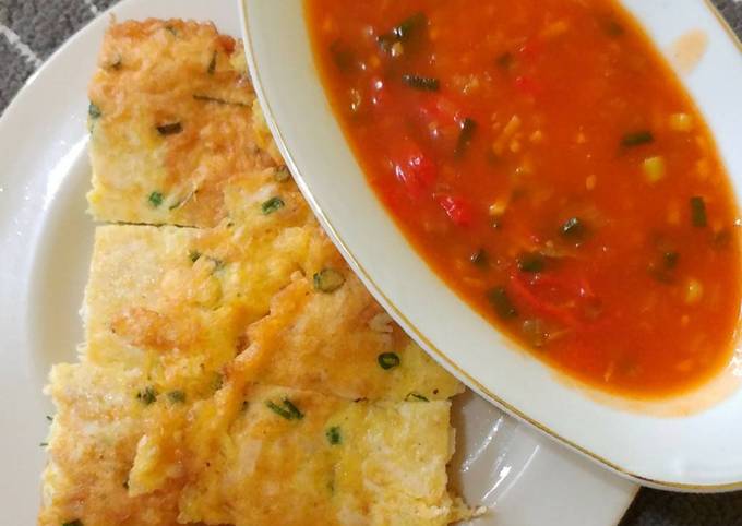 Resep Fuyunghai simple oleh Vivi Lutfiyah - Cookpad