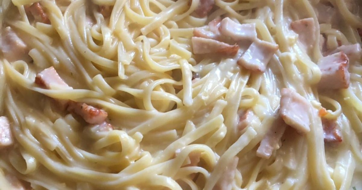 Igazi Carbonara Spagetti | Arinko receptje - Cookpad receptek