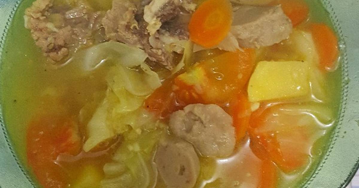 Resep Sop iga + baso sapi oleh Mey - Cookpad