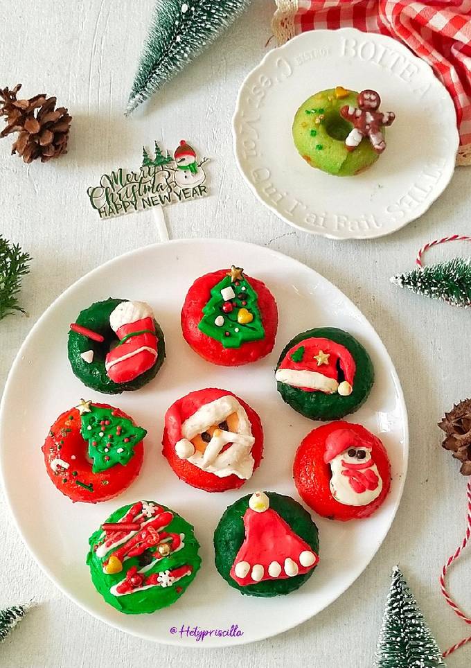 Resep Donat Panggang Vanila ala Farah Quinn oleh Hety Priscilla - Cookpad