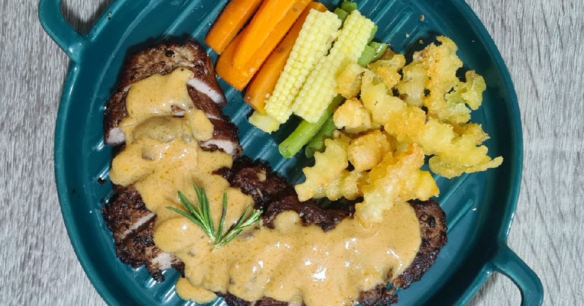 19 resep kentang goreng steak enak dan mudah - Cookpad