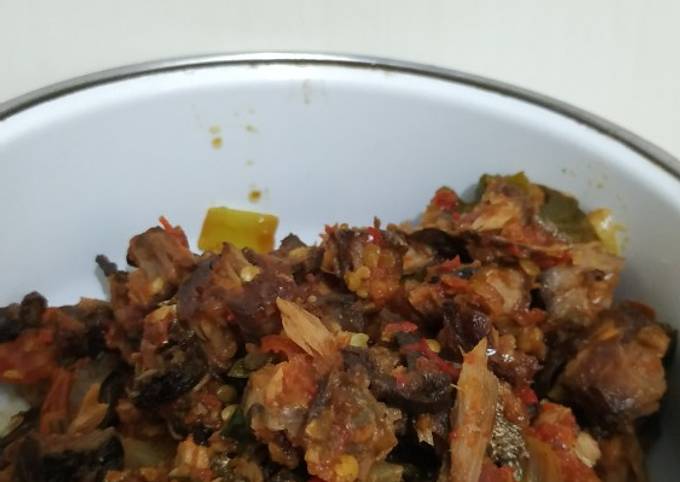 Resep Cakalang suwir Garo Rica oleh 12amandatan - Cookpad