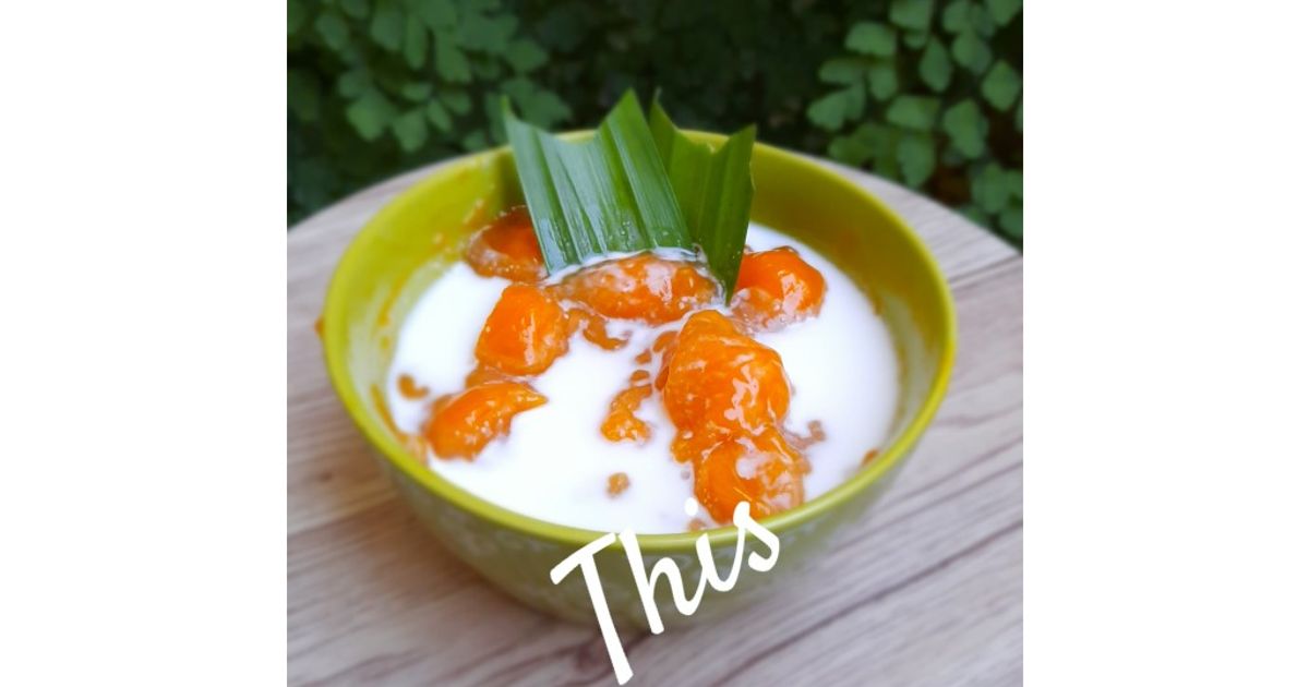 Resep Bubur Biji Salak Labu Kuning oleh This - Cookpad