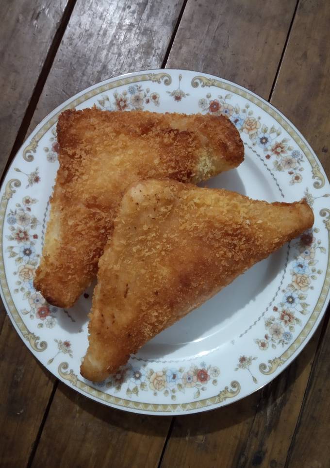 Resep 441) Roti Tawar Goreng isi Sosis oleh Irene MN - Cookpad