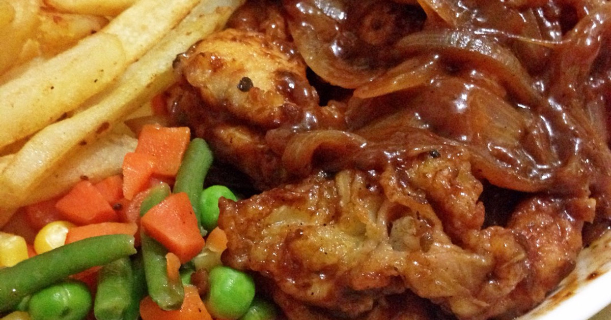 Resep Chicken Barbeque (Ayam Saos Bbq) oleh Nurina Wulan - Cookpad
