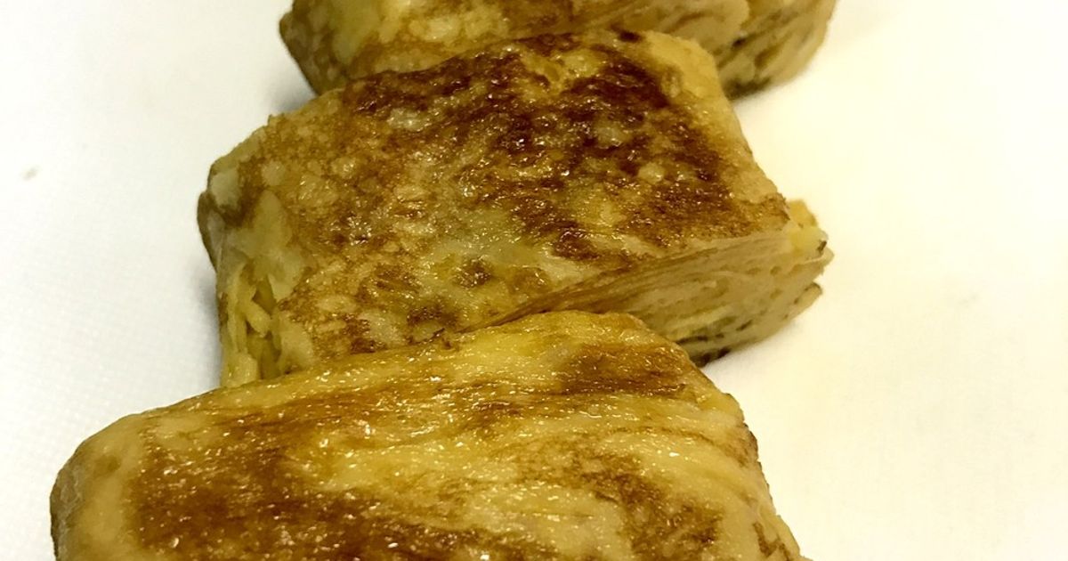 Tamagoyaki (Japanese Rolled Omelette, Dashi Maki, Sushi Tamago) Recipe ...