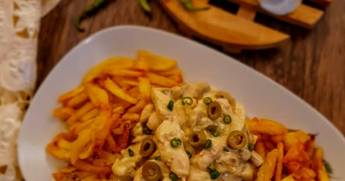 طرز تهیه چیکن استراگانف ساده و خوشمزه توسط Parisa darchiniyan - کوکپد