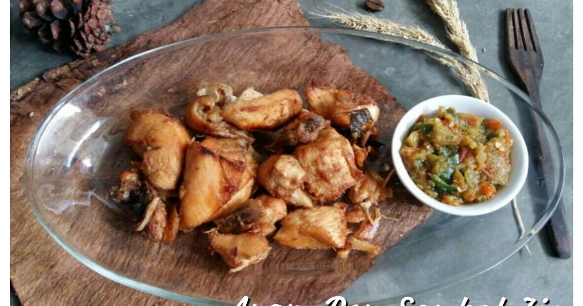 Resep Ayam Pop Sambal Ijo oleh Dapoer Andini - Cookpad