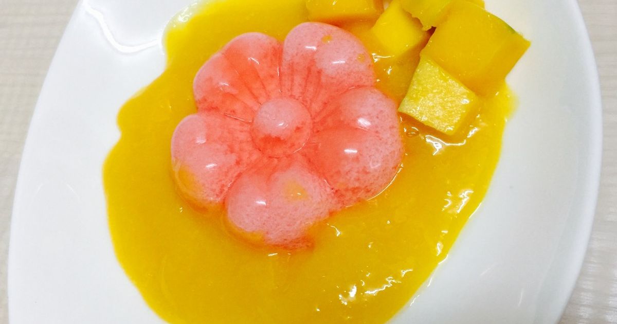 Resep Puding Stoberi Saos Mangga oleh Mrs Hrk - Cookpad