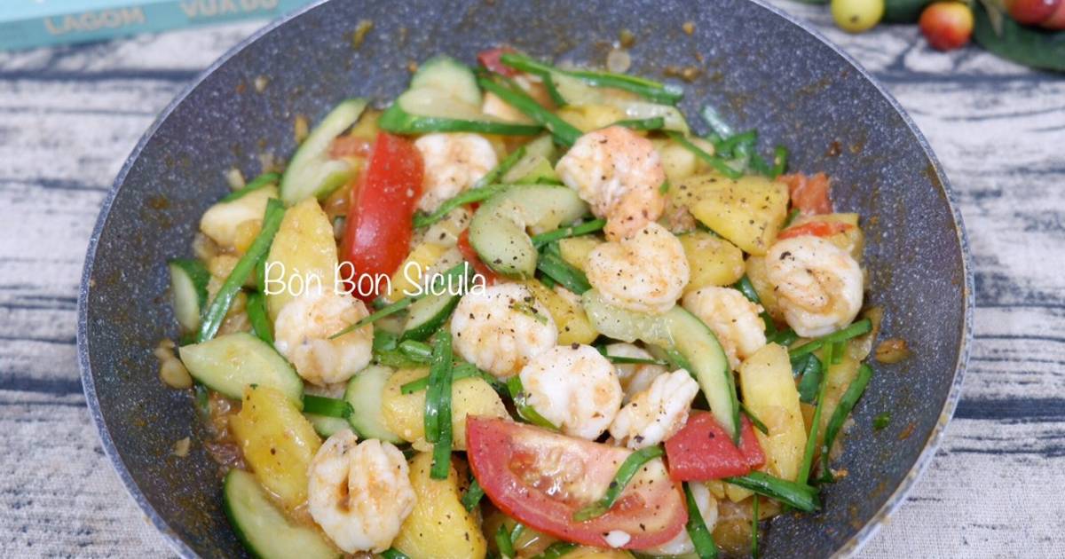 32 món tôm xào rau củ ngon miệng dễ làm từ các đầu bếp tại gia - Cookpad