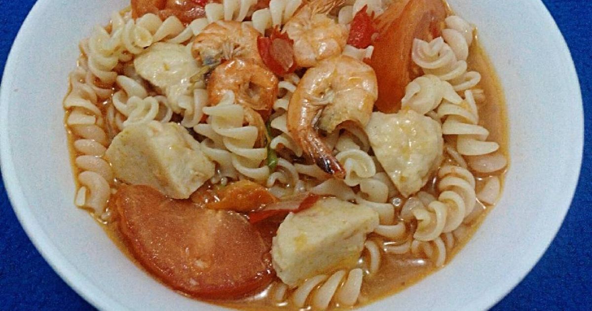 Resep Seblak Basah Macaroni (Pasta) oleh Budhe Tri - Cookpad