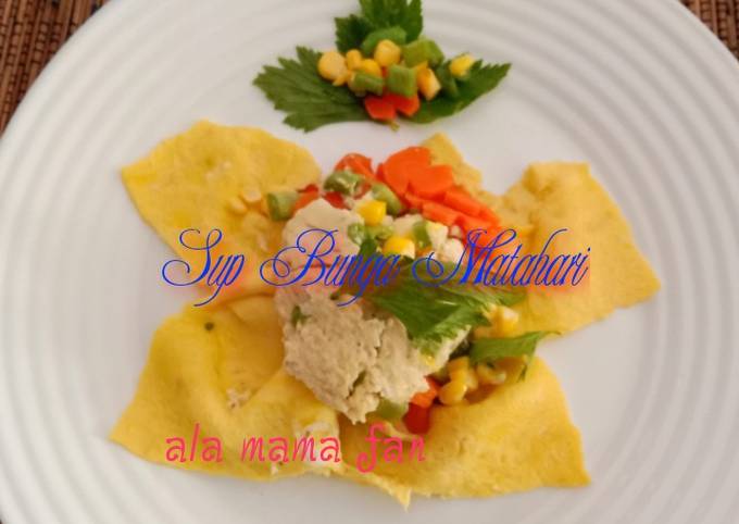 Resep 283. Sup bunga matahari. oleh Puji Mpn mama Arfan - Irfan - Cookpad