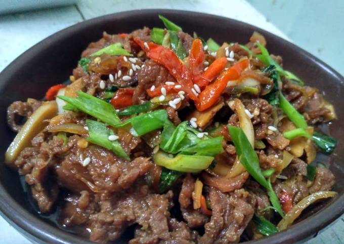 Resep Bulgogi oleh Ratri Ardiani - Cookpad