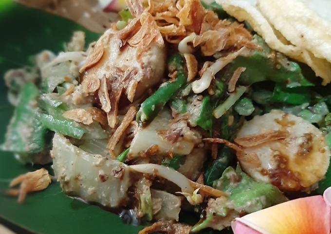 Resep Tipat Cantok a.k.a Lotek khas Bali oleh Lila Lestari - Cookpad