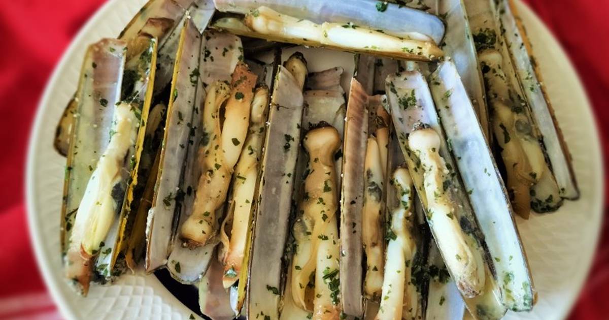 29 recetas muy ricas de de navajas frescas compartidas por cocineros ...