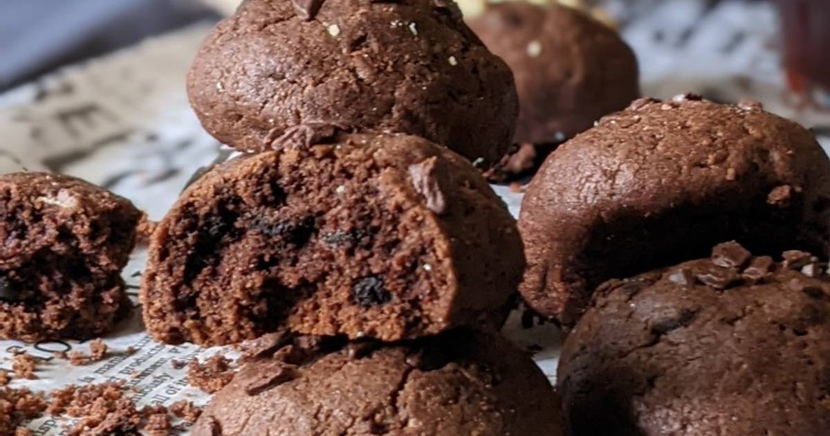 Resep Chewy Choco Cookies oleh Saudah🌷 - Cookpad