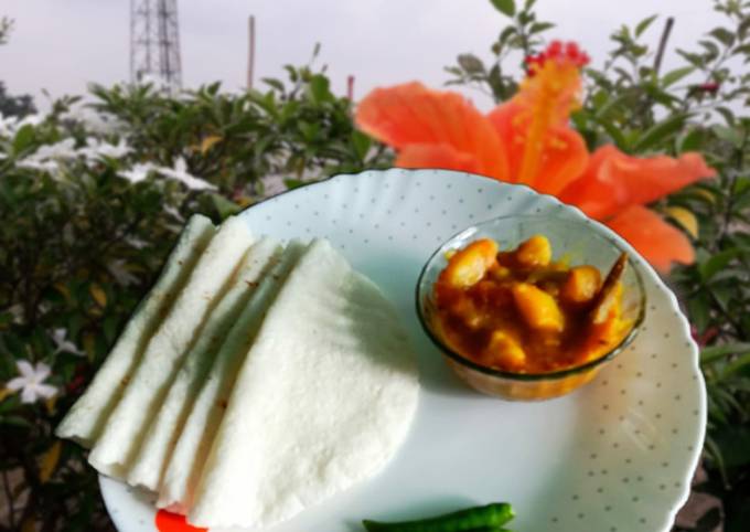 Nandita Mukherjee দ্বারা চালের রুটি(chaler ruti recipe in bengali ...