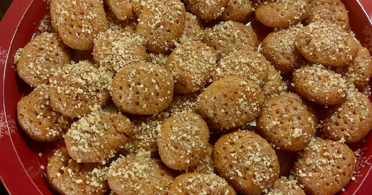 Μελομακάρονα τραγανά έξω μελωμένα μέσα!!! Συνταγή από τον/την Ινώ - Cookpad