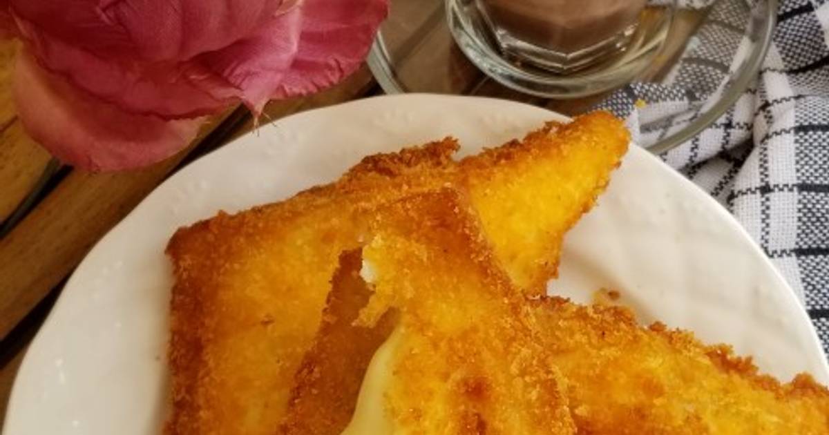 Resep Roti tawar goreng crispi oleh Zee Segaf Kitchen - Cookpad