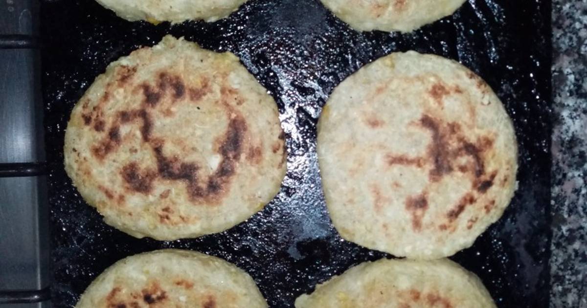 Arepas de platano verde - 15 recetas caseras- Cookpad