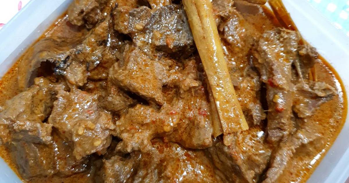 Resep Rendang Daging Sapi Mudah Sederhana oleh Wai - Cookpad