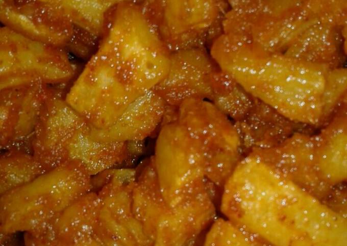 Resep Tumis kentang aka sambal goreng kentang oleh Eclairs kitchen ...