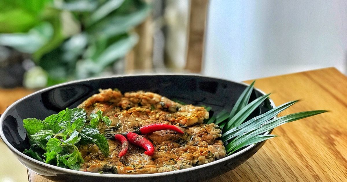 Cách Làm Món Thịt Nướng Rau Thơm của Duc Vinh Tran - Cookpad