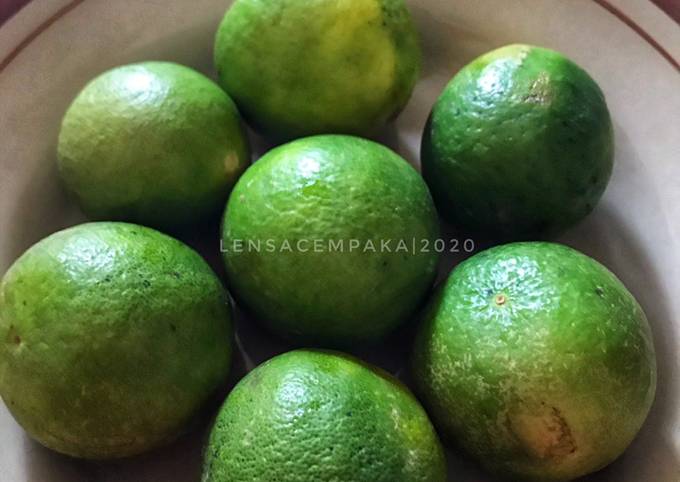 Resipi Tips Cara Simpan Limau Nipis Oleh Cempaka Putih Cookpad