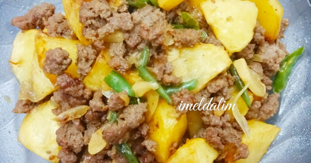 Resep Daging Giling Nhk (Ngo Hiang Kentang) oleh Imelda Lim - Cookpad