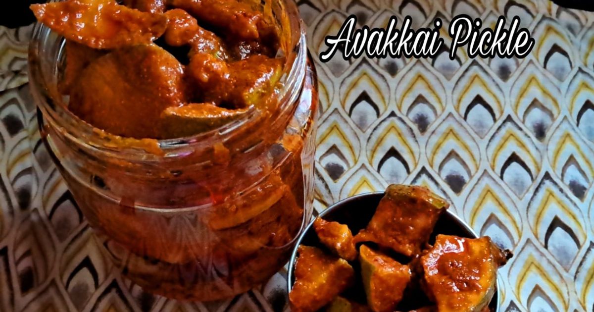 Avakkai Pickle Recipe by Kavita R - Cookpad