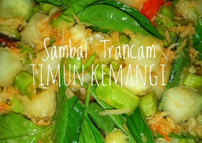 Resep Sambal Trancam Timun Kemangi oleh Fitria Nofa - Cookpad