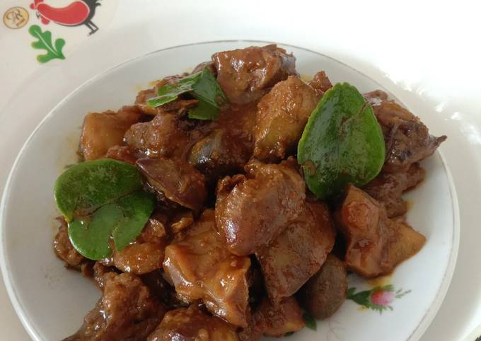 Resep Rempelo Ati Daun Jeruk oleh Aisyah Rysa - Cookpad