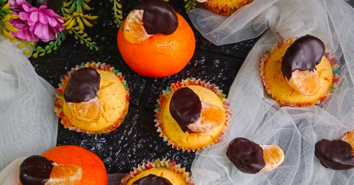 Orange Sunset Muffins Recipe by Kiran Asghar - Cookpad