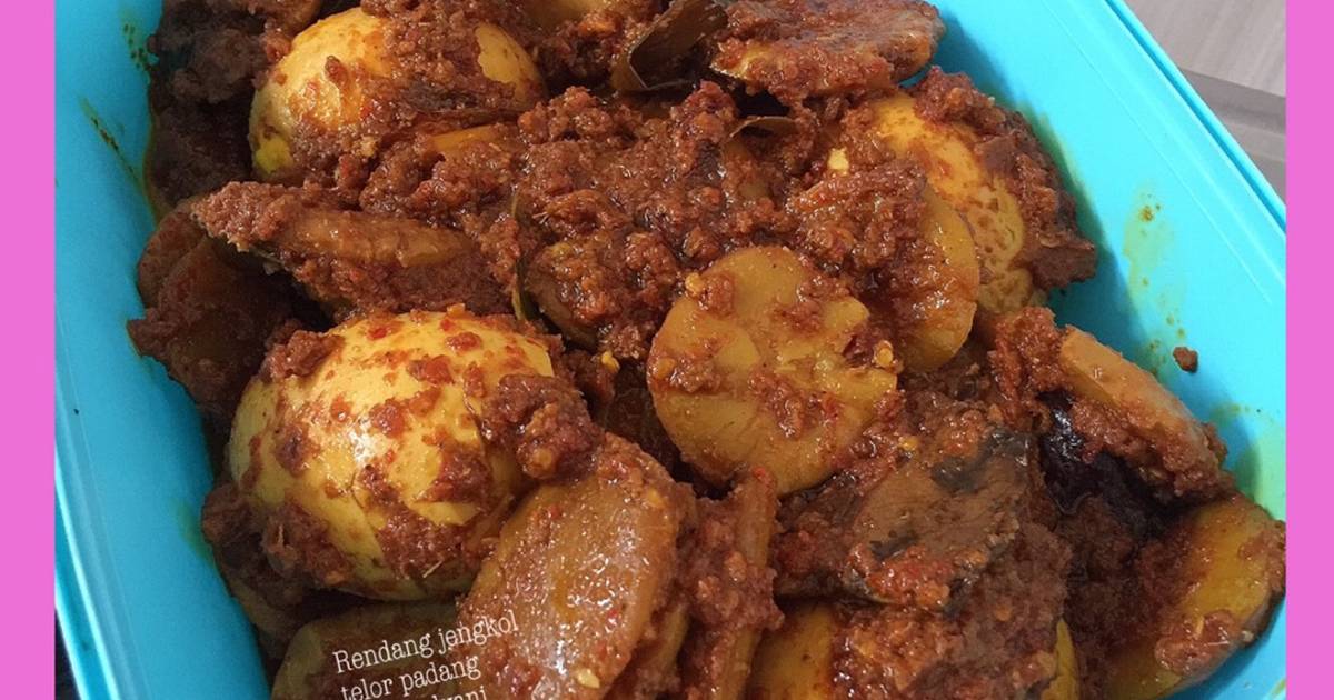 Resep Rendang jengkol+telor padang 🌸🌸🌸 oleh SHERLYANI - Cookpad