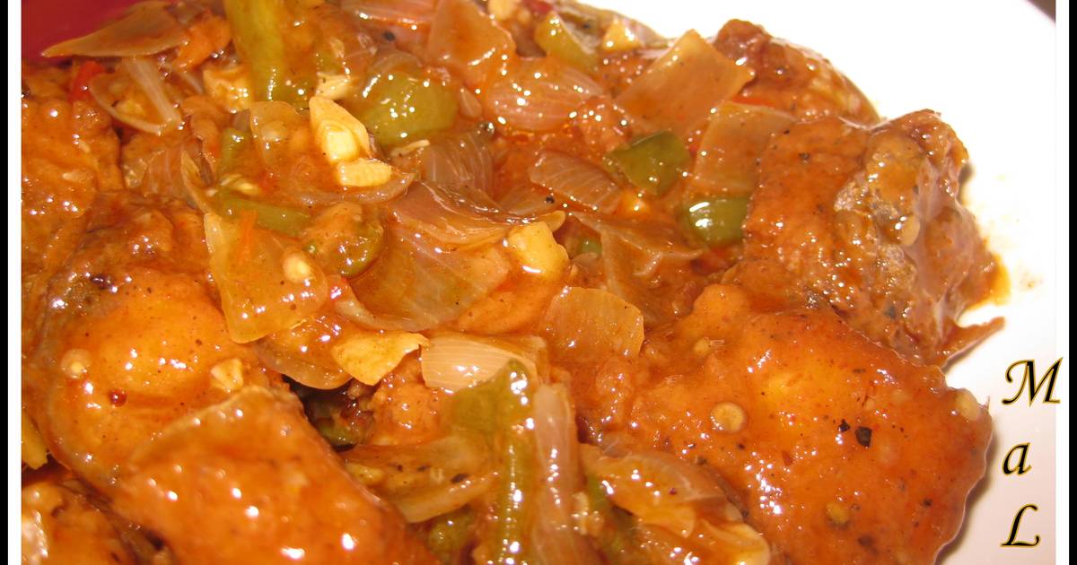 Chilli Fish Recipe by Malus - Cookpad