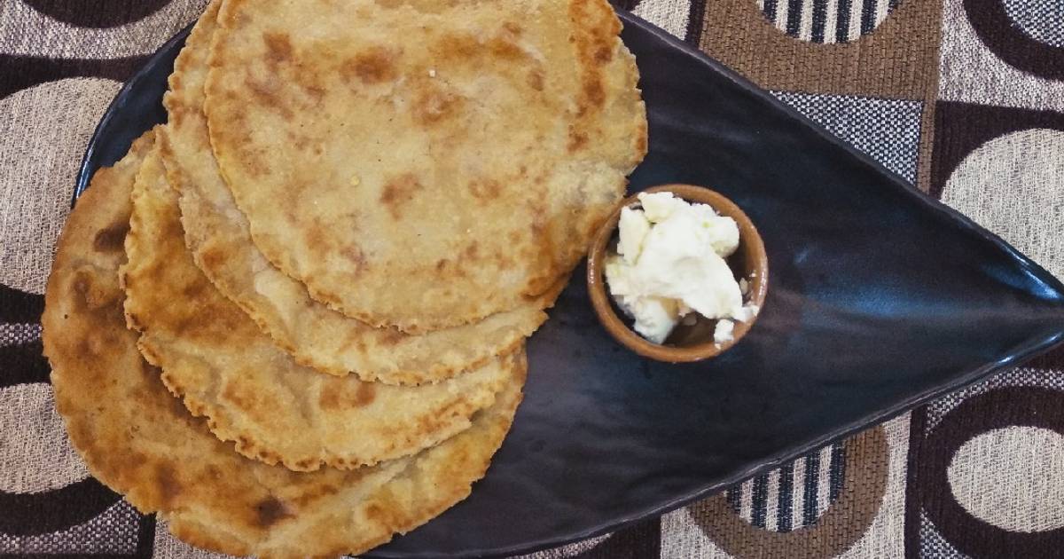 Vaidarbhi Umesh Parekh દ્વારા રેસીપી ગોળ ની ભાખરી (Gol Ni Bakari Recipe ...