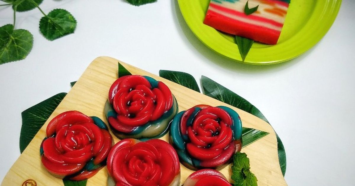 Resep lapis pepe susu pandan rumahan enak dan mudah - Cookpad