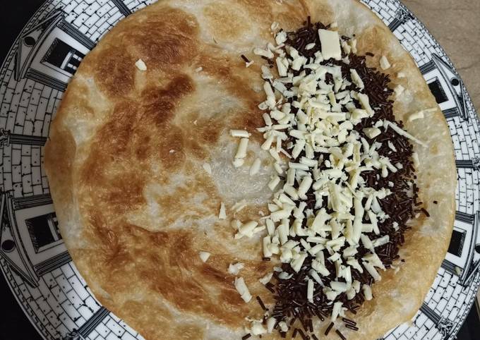 Resep Roti Canai Topping Coklat Keju Oleh Isnawati Cookpad