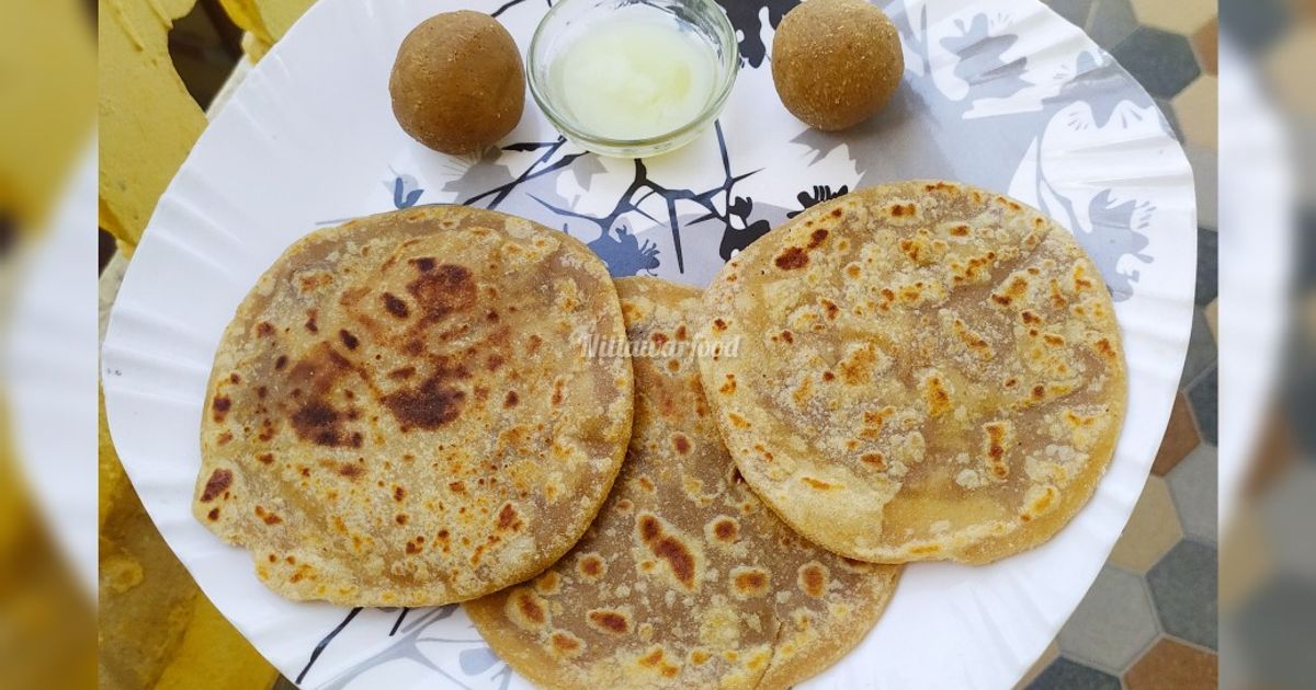 Til Gud Roti / Til Gulachi Poli Recipe by Sakshi Nillawar - Cookpad